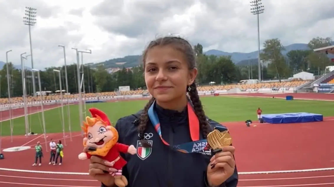 Elisa Marcello si gode l’oro dell'Eyof