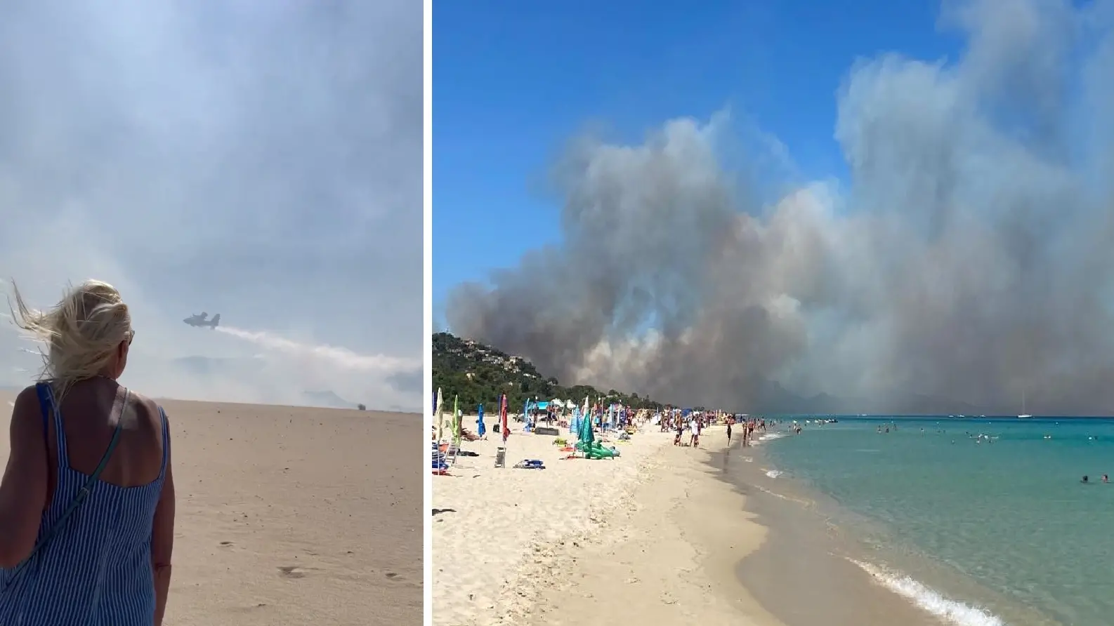 Fires, disaster in Costa Rei