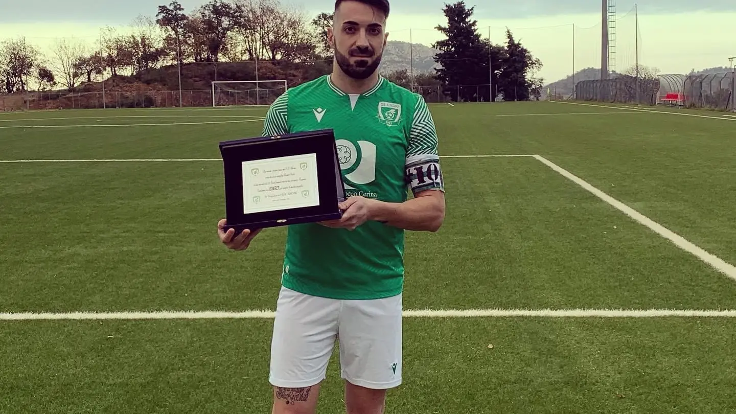 Ilbono, Edoardo Mameli è Mister 200 gol: «E non è ancora finita»