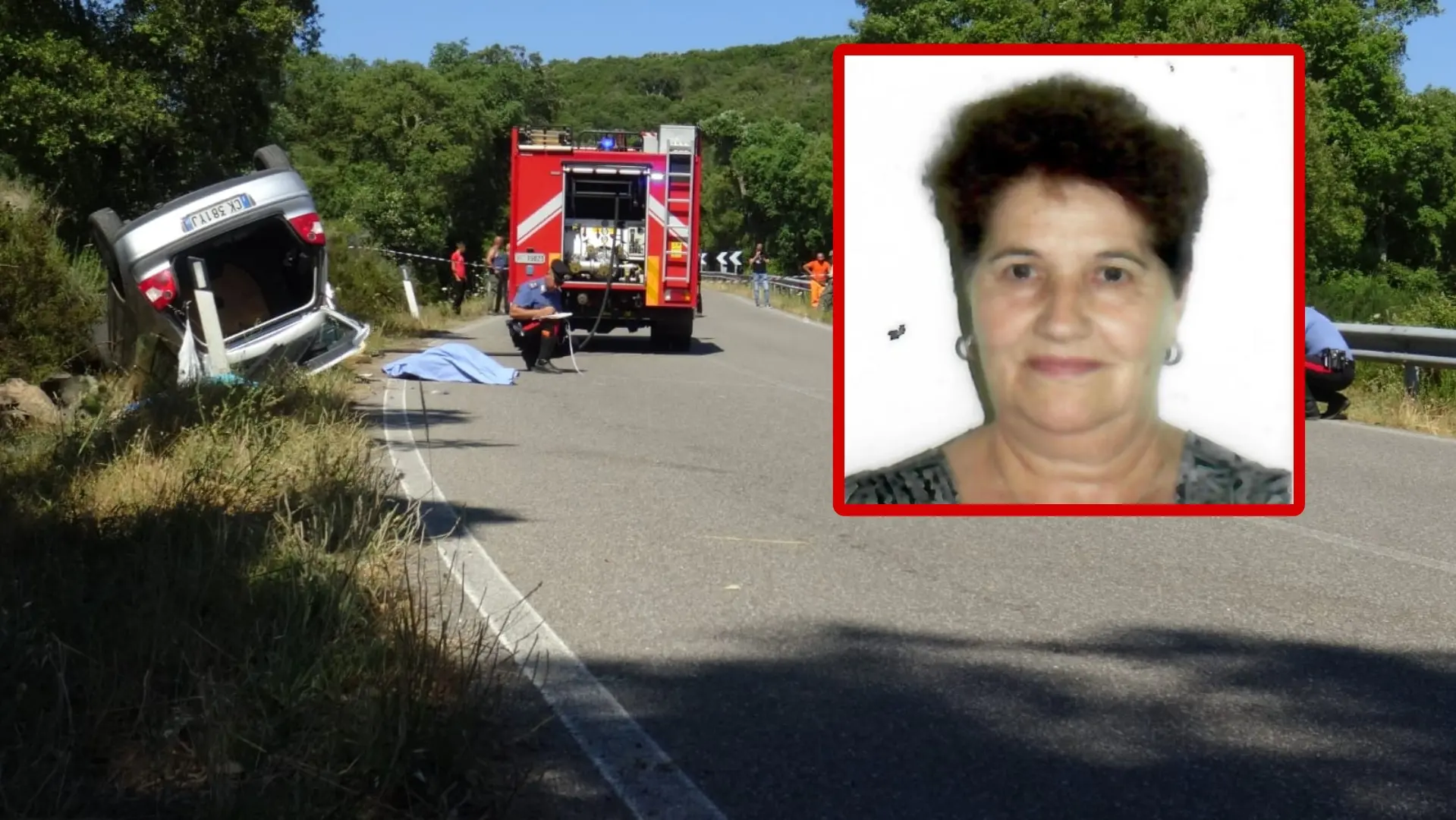 Neoneli, 80-year-old off the road with the car after the illness: his ...