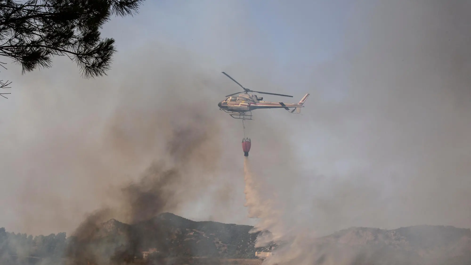 The Region: «Helicopters and Canadair are not enough», asked for help ...