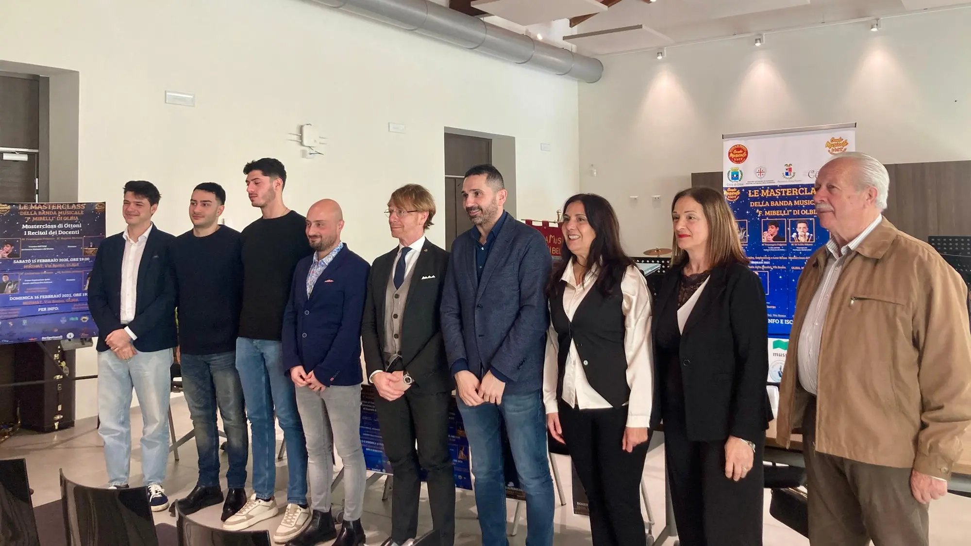 Olbia, la banda "Felicino Mibelli" presenta il suo programma di Masterclass