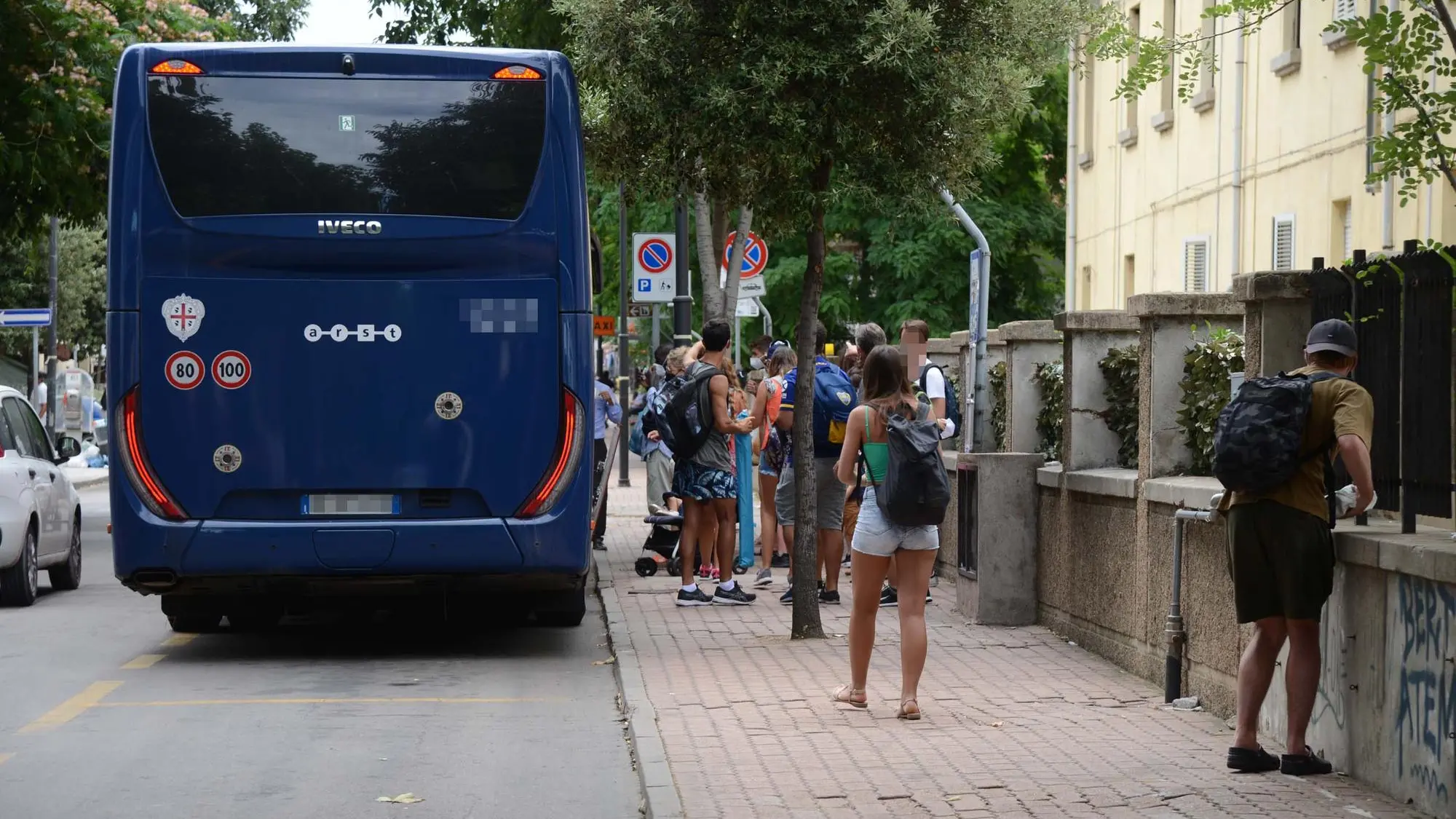 Olbia, the Arst bus station that does not exist in the main port of ...
