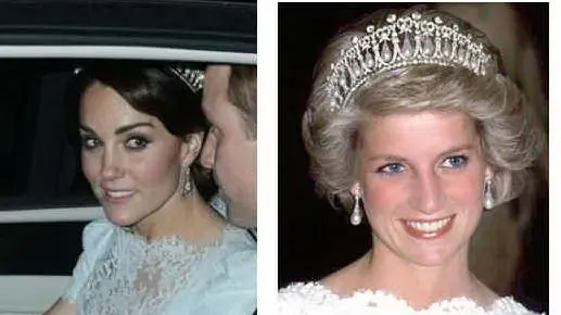 Kate come Lady Diana: indossa la tiara donata dalla regina - L'Unione ...