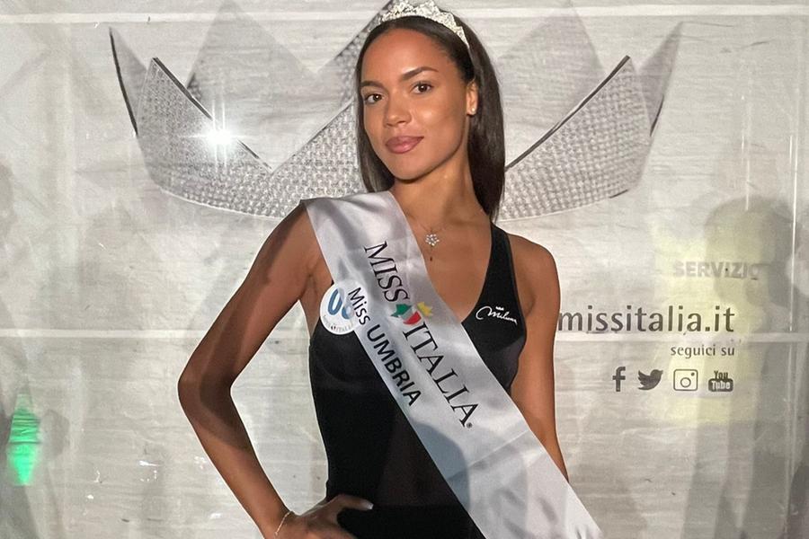Miss Umbria Fanny Tardioli faces racist comments and receives ...
