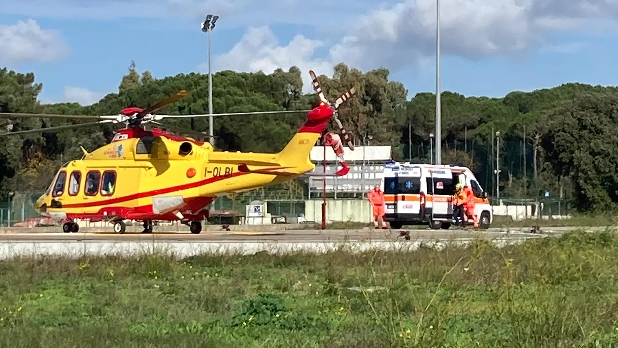 Nuoro, es gibt grünes Licht: Der Rettungshubschrauber 118 kann auch ...