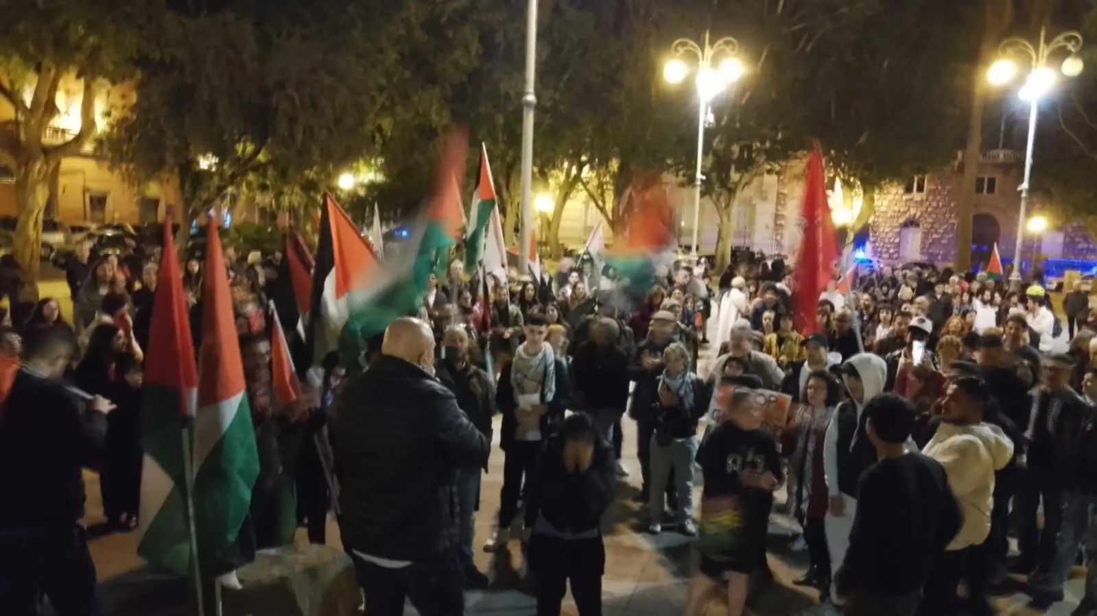 Cagliari, active in Piazza del Carmine: «Palestine must not be forgotten»