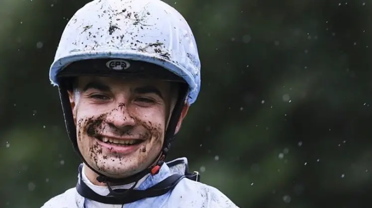 The Sardinian jockey Stefano Cherchi is serious after a fall from his horse