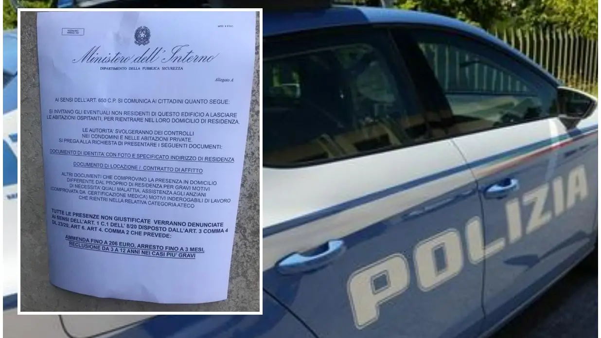 Flyers on the doors of the buildings: beware of the scam - L'Unione ...