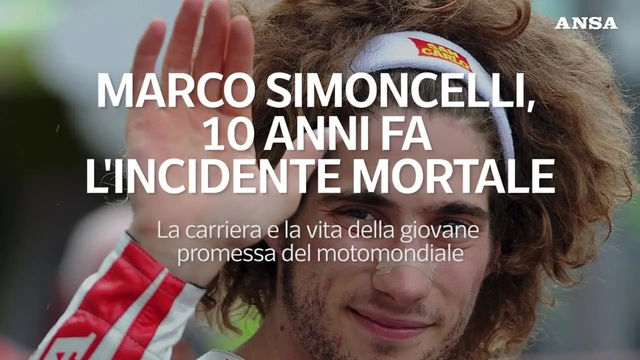 Dieci anni fa la tragedia di Simoncelli, vita e carriera della giovane ...