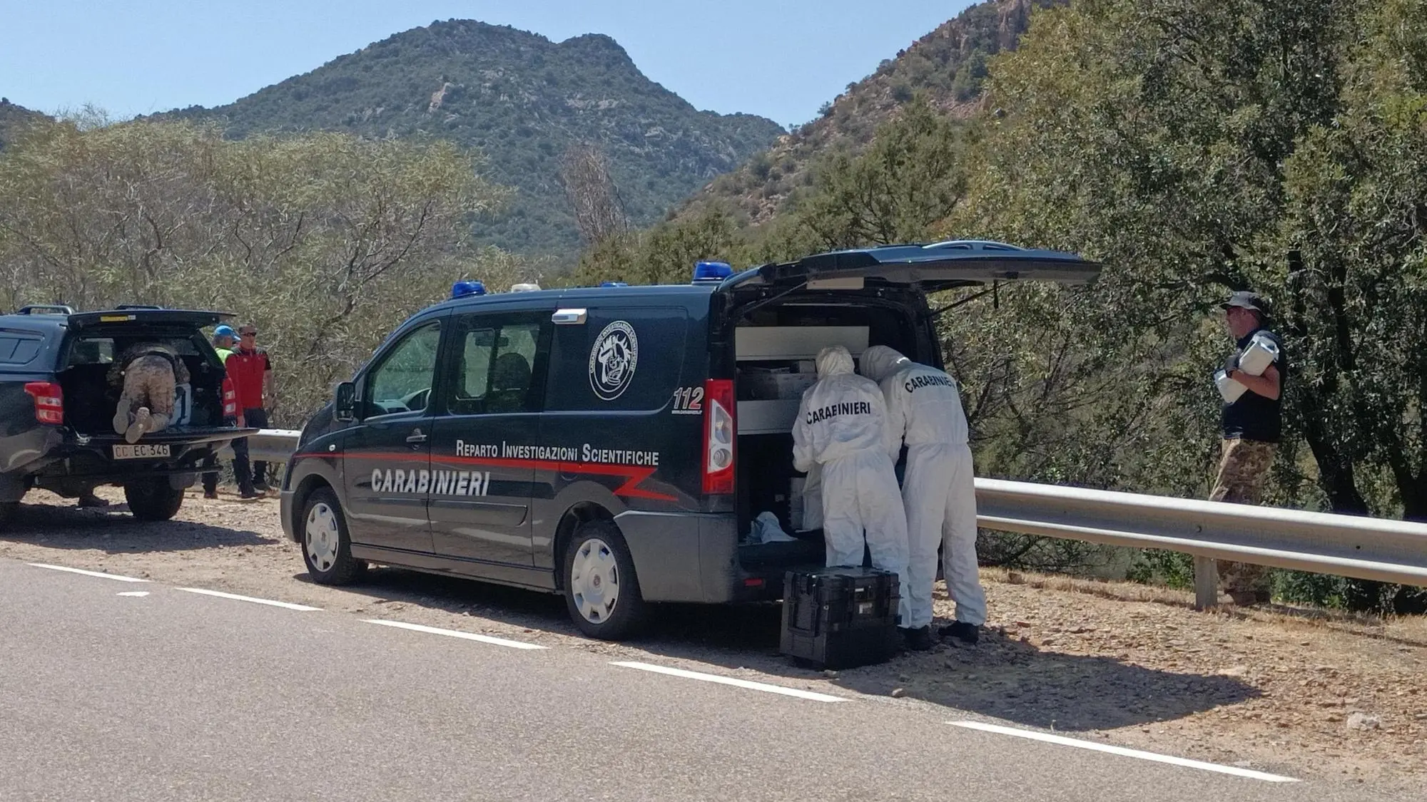 Research by Francesca Deidda, found other clothing and a rag with blood