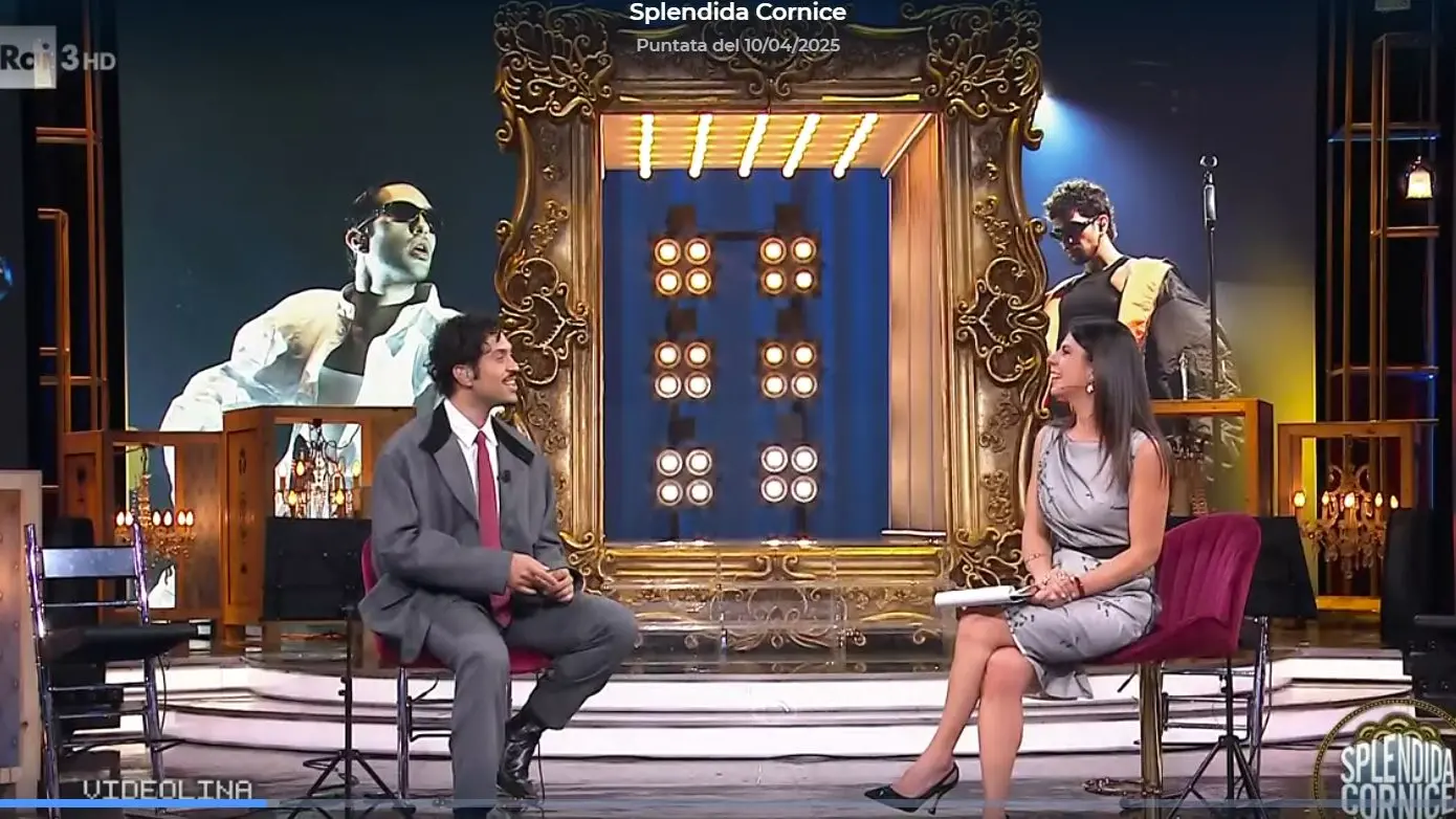 «Momento Videolina» ieri su Rai 3 con Geppi Cucciari e Mahmood