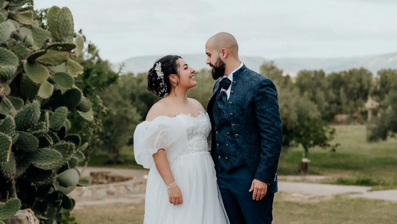 Sestu, Emanuele and Micaela get married: they choose their dogs as page ...