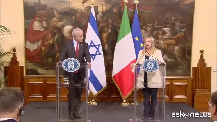 Hamas attack in Tel Aviv: three injured. Netanyahu in Rome, Meloni ...