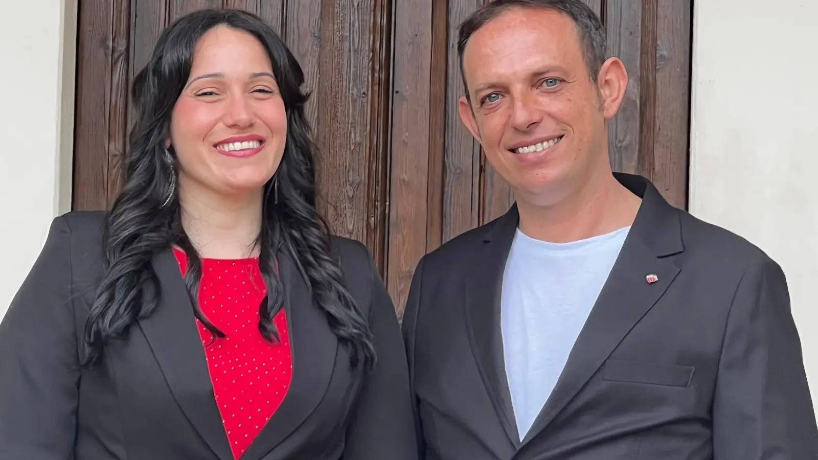 Selargino Wedding, here are the bride and groom: Simona Putzu and Marco ...