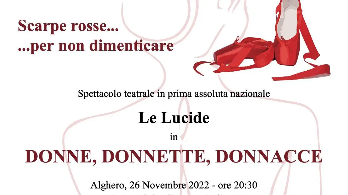 "Donne, Donnette, Donnacce" al Teatro di Alghero con il Rotary Club - L ...