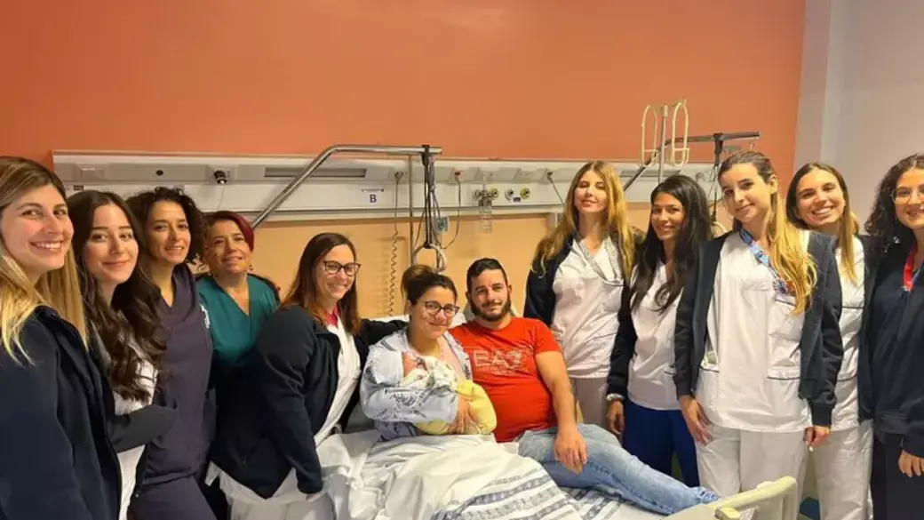 Monserrato, è Ryan il primo nato del 2025 al Policlinico Casula