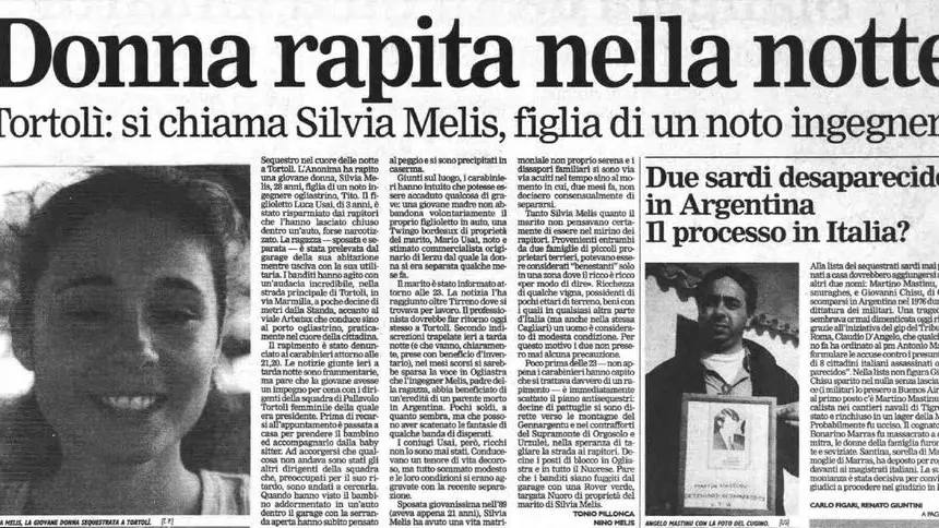 #AccaddeOggi: 20 febbraio 1997, il rapimento di Silvia Melis