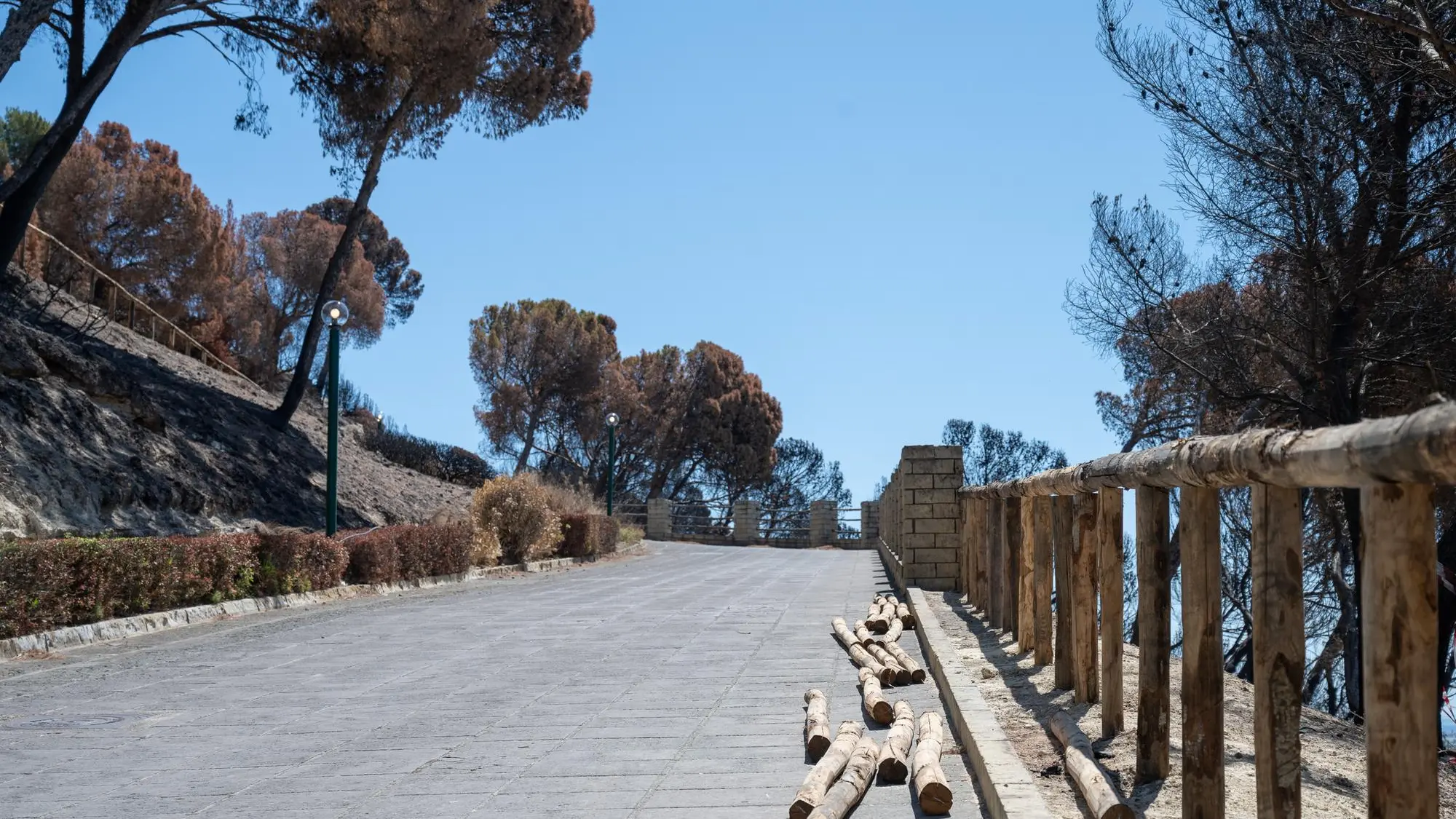 Cagliari, lavori in corso al parco di San Michele per la riapertura al ...