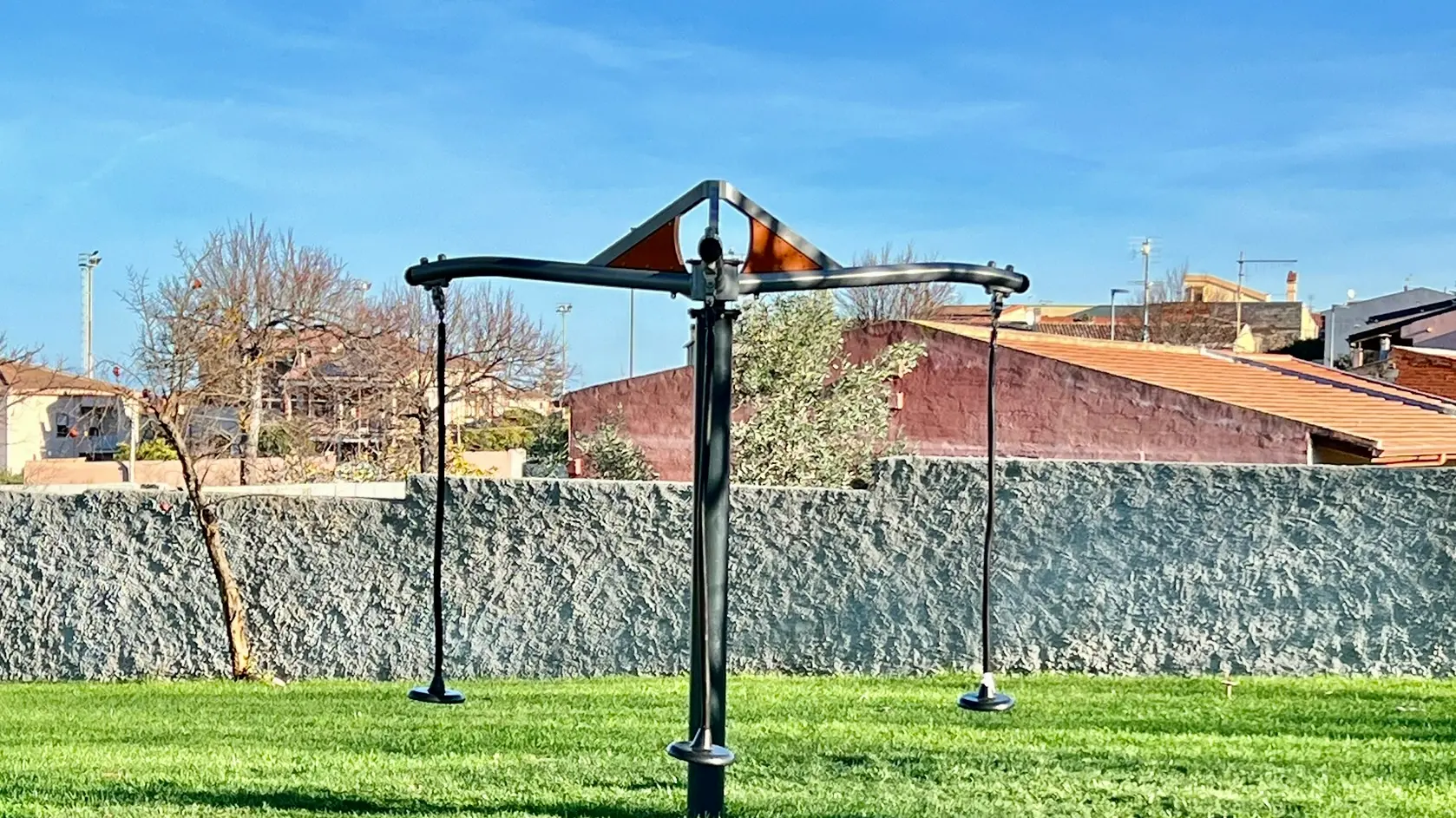 Sorso, the redevelopment of the garden in via Borio has been completed