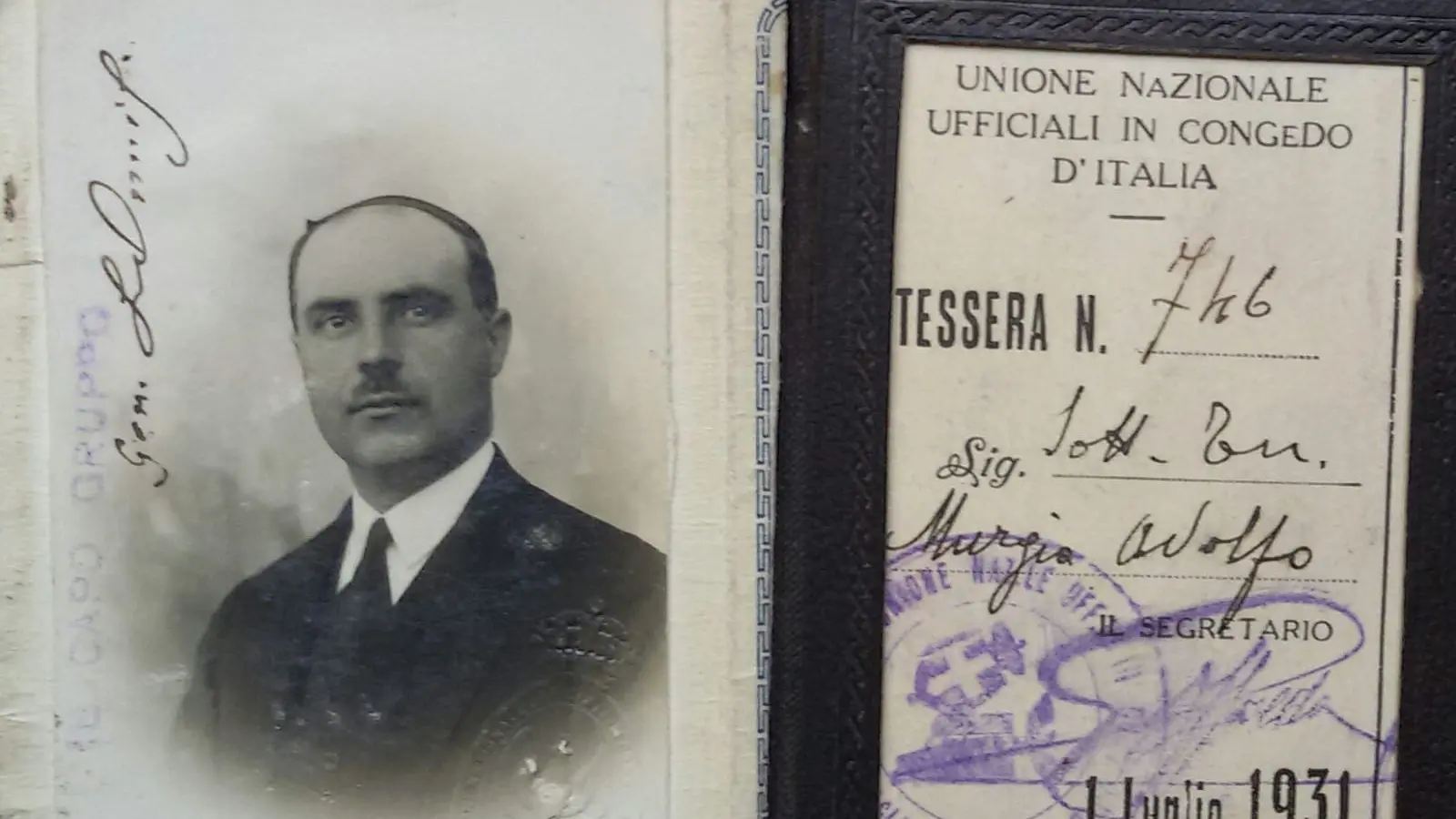 The mystery of Adolfo, born in Sardinia, whose documents were found in ...
