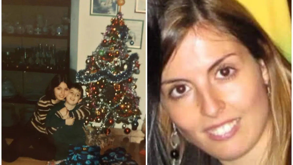 Andrea Deidda e la foto da bambino con Francesca: «Per lui non è Natale»