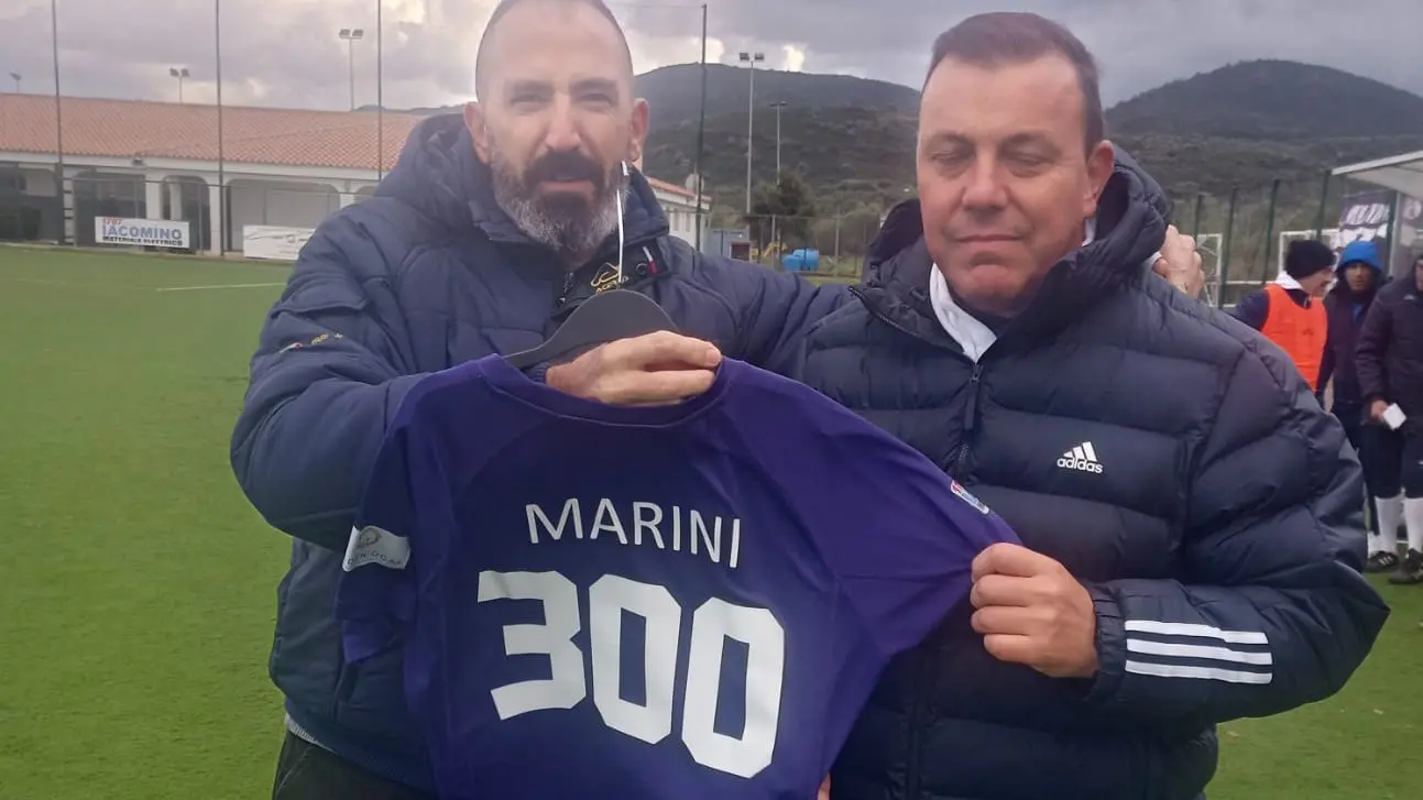 Simone Marini festeggia le 300 panchine col Porto Rotondo - L'Unione ...