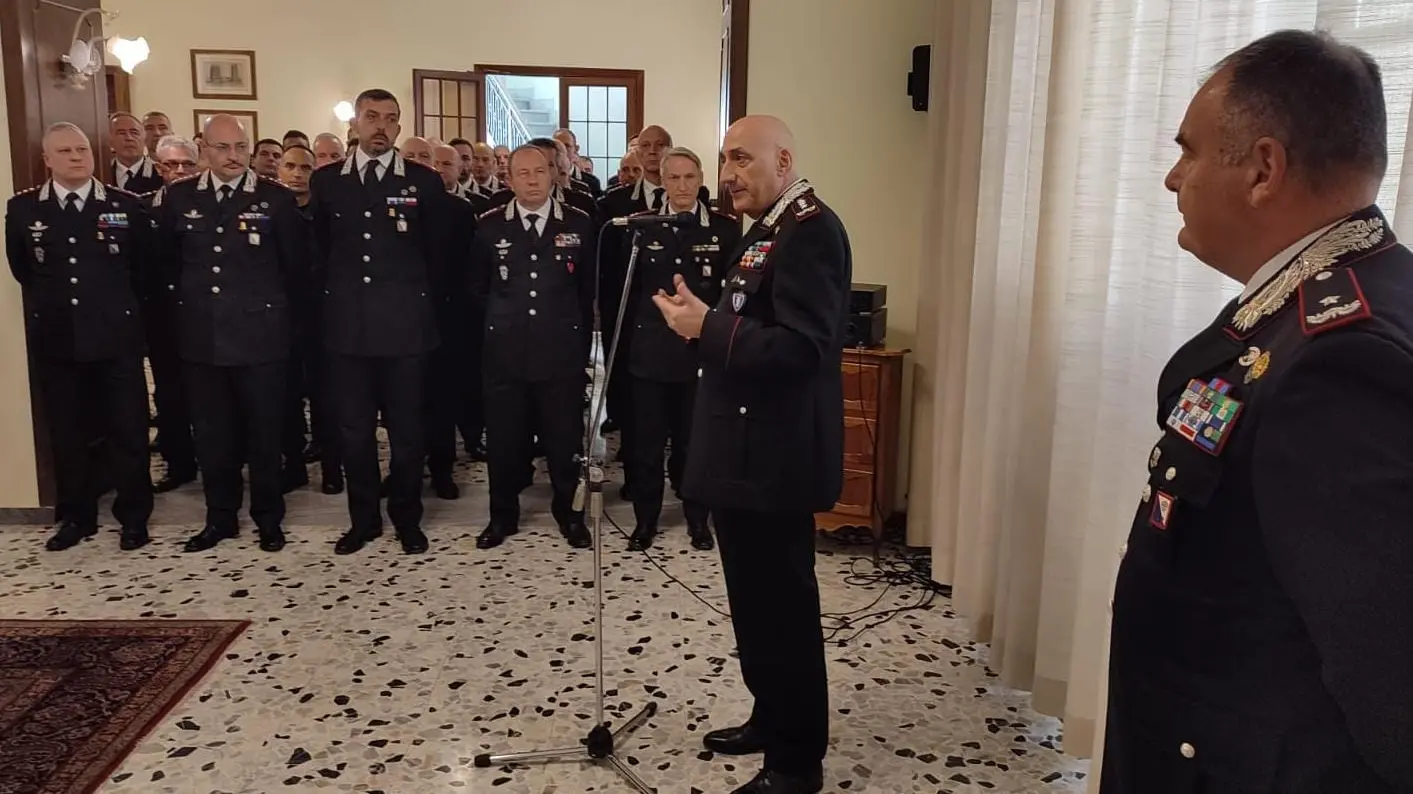 Cagliari, il generale di Corpo d’Armata Bernardini in visita al Comando ...