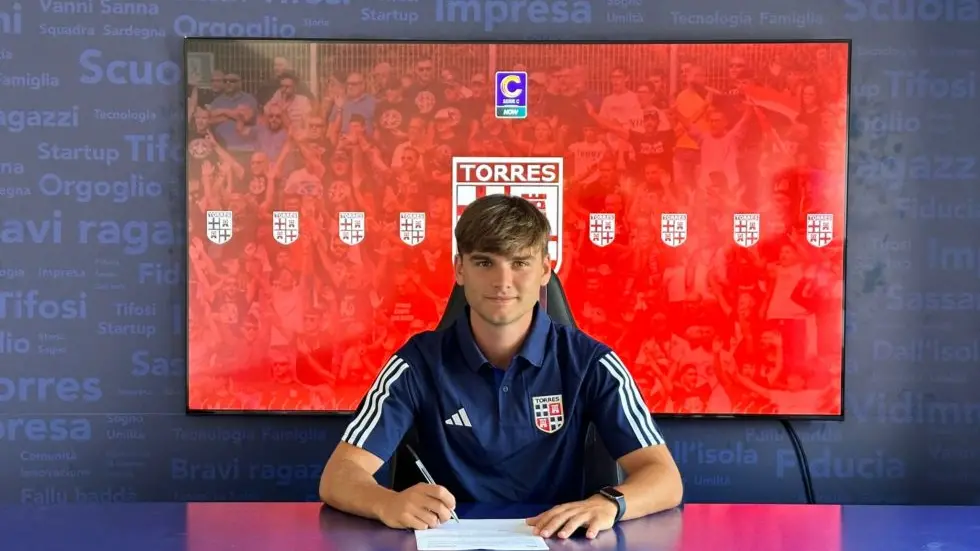 Michael Brentan is the first new face of Torres - L'Unione Sarda English