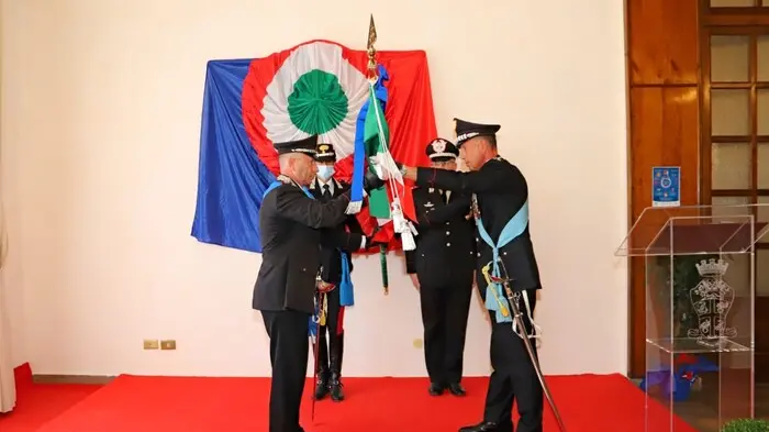 Carabinieri, the new commander Duranti at the pupils' school of Iglesias