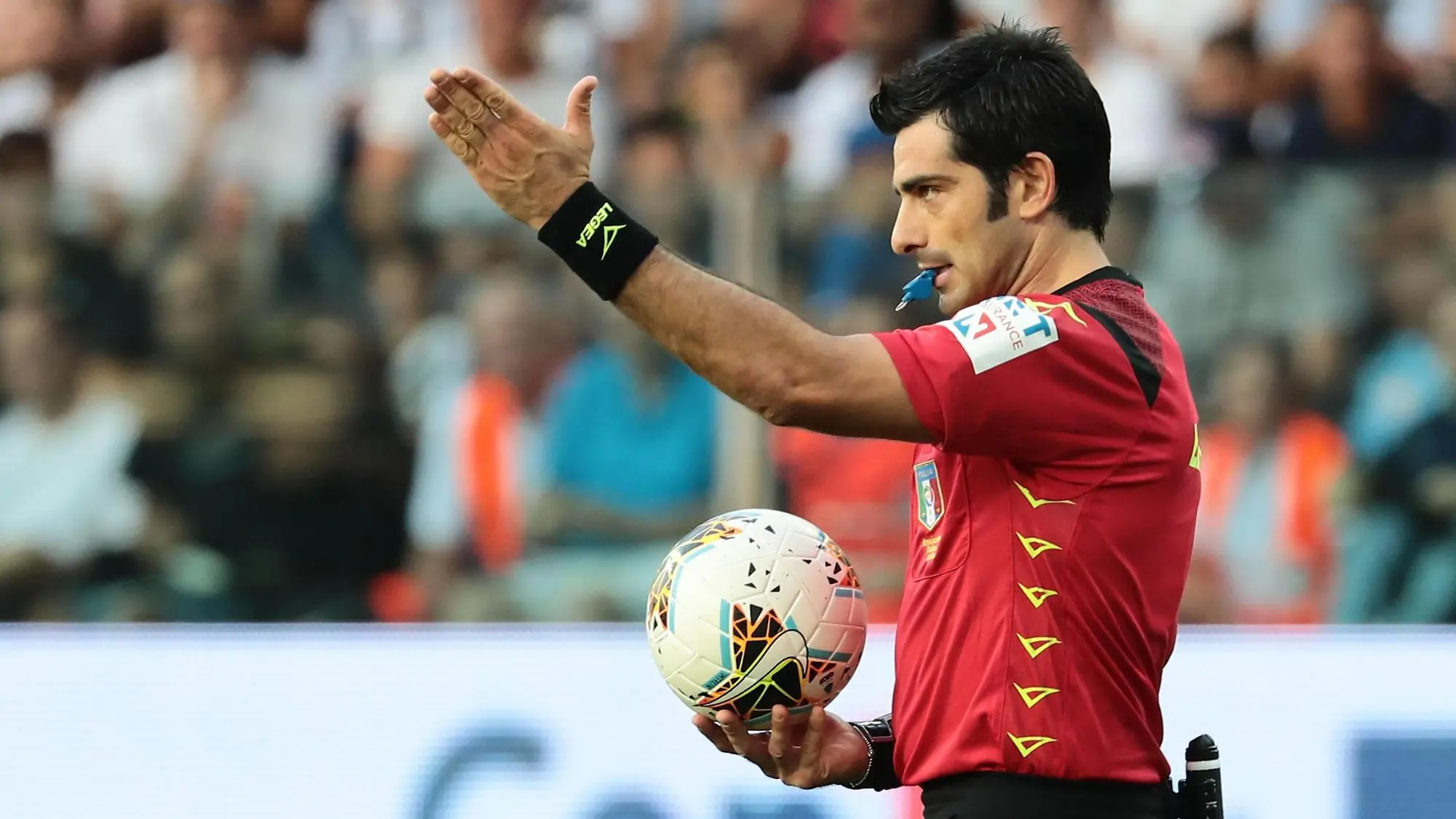 In Palermo referee Maresca: he directed the challenge in Venice that ...