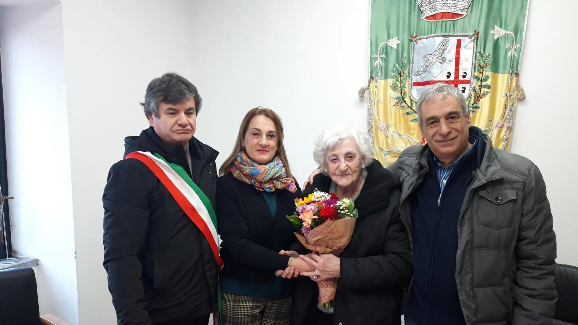 Perdasdefogu, Adriana Martini returns to the village after sixty years ...