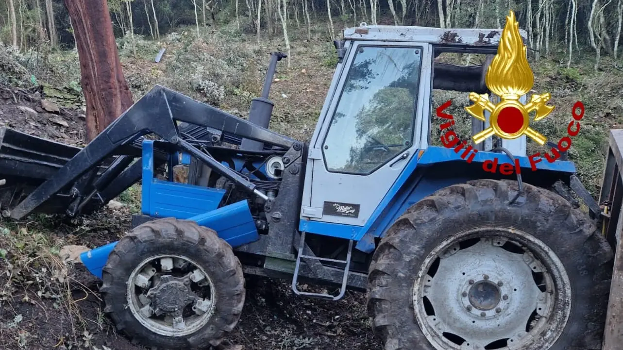 Tragedy in the Sassari countryside: farmer dies crushed by his tractor