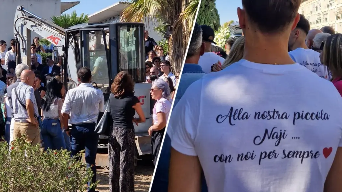 Najibe Zaher's funeral, mourning in white: «His favorite color»