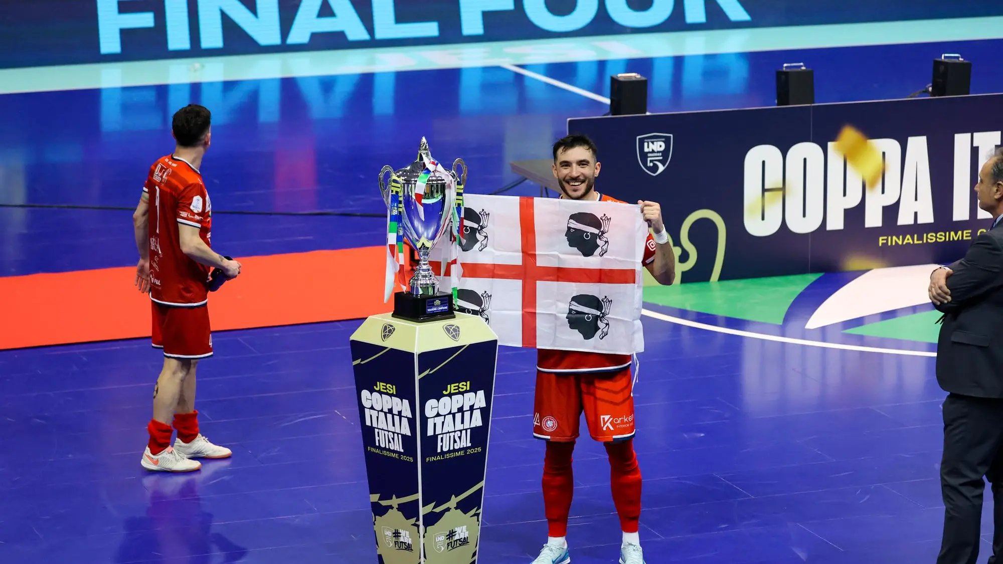 Coppa Italia Futsal, Jacopo Ugas è campione d'Italia con la sua Bulldog ...