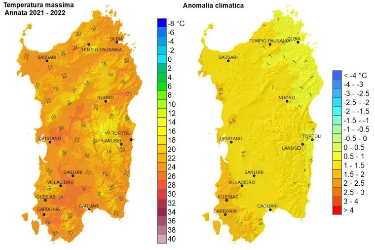 Wie sich das Klima auf Sardinien verändert: immer heißer
