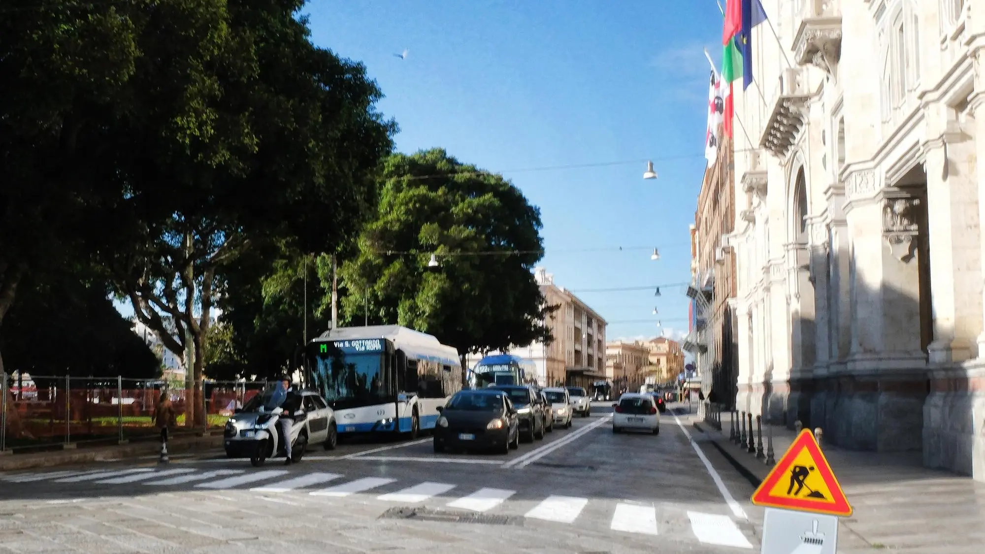 Cagliari, Piazza Matteotti e via Roma: «Riapertura entro le festività ...